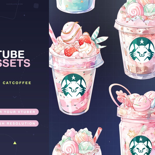 Vtuber Assets Cat - Etsy