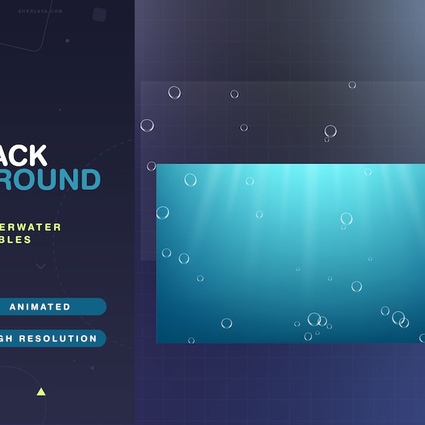 Vtuber Assets Water Background - Etsy Australia