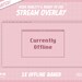 Animated Overlay Pink Overlay COMPLETE PACK Retro / Cute / Pastel ...
