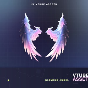 Vtuber Assets Angelic Wings / Vtube / Vtubing / Twitch / Kawaii / Manga ...