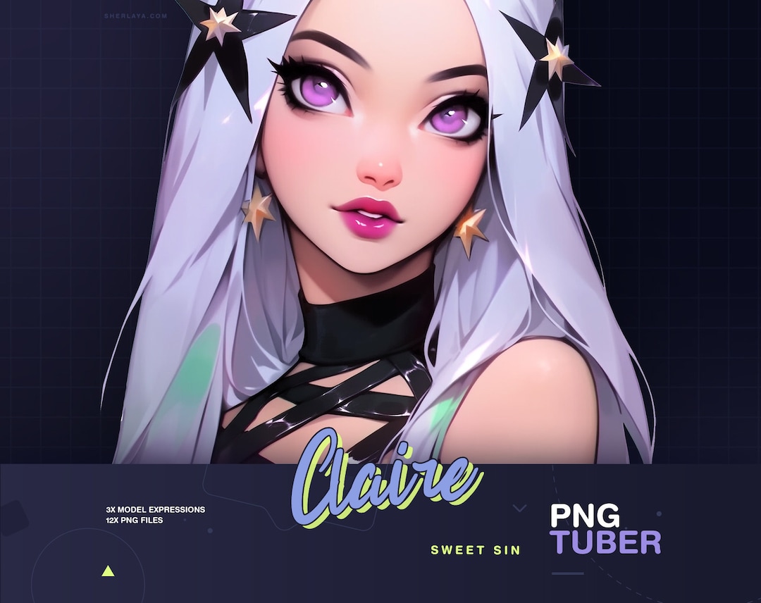 PNG Tuber Claire Sweet Sin / Pngtuber / Asset/ Model / Vtuber / Vtube ...