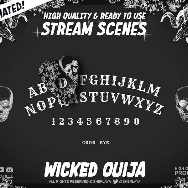 Animated Ouija Board - Etsy