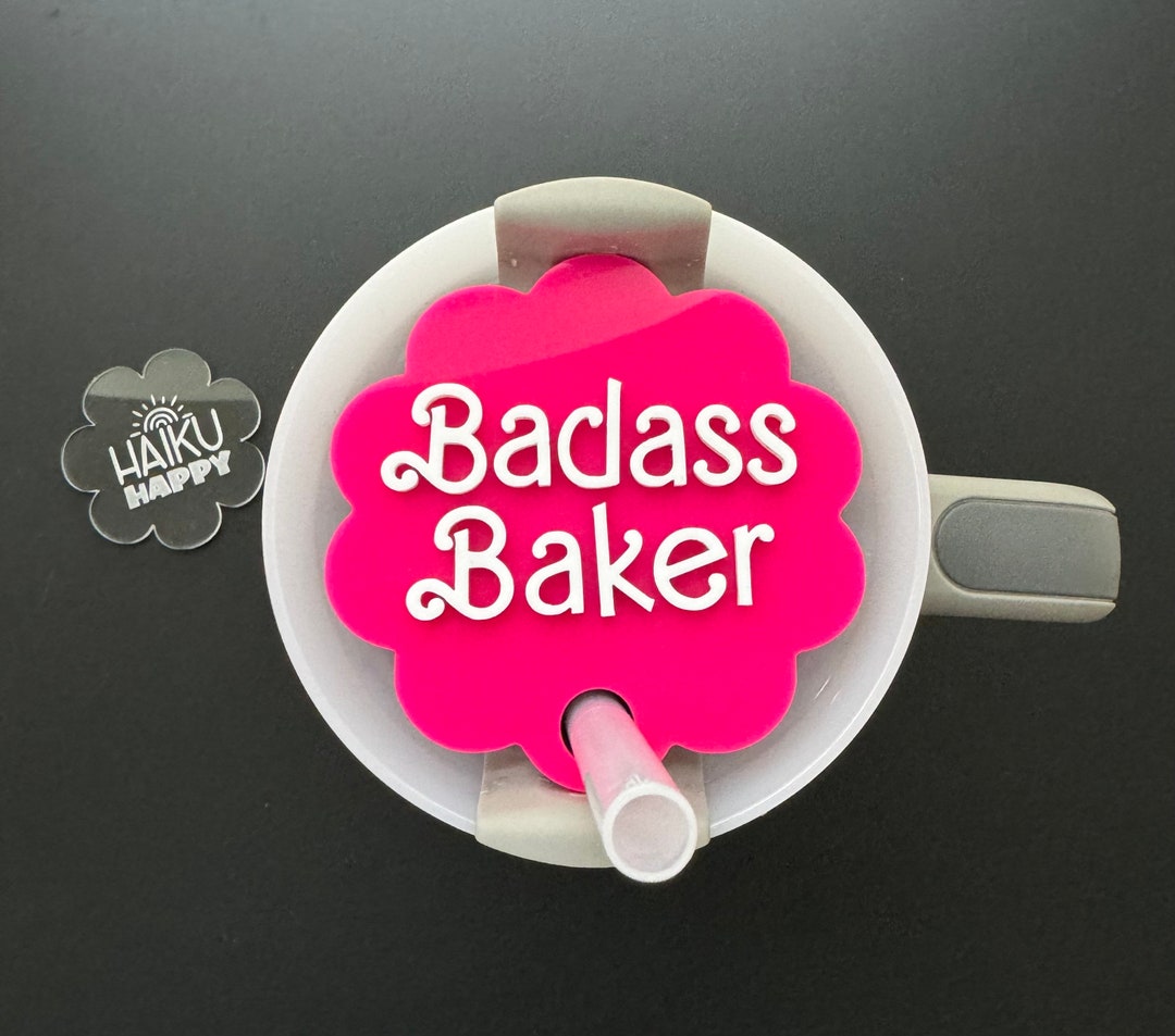 Badass Baker Stanley Topper 30oz & 40oz H2.0, Stanley Topper, Stanley Name Plate, Straw ...