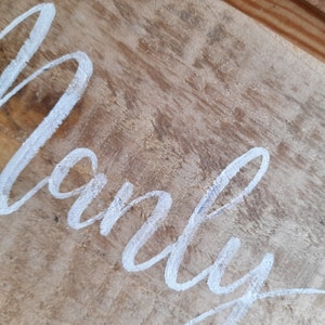 Wooden Table Name Numbers. Eco-friendly Large Wedding Table | Etsy UK