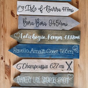 Large Custom Distressed Wood Arrow Signs PER ARROW Eco - Etsy