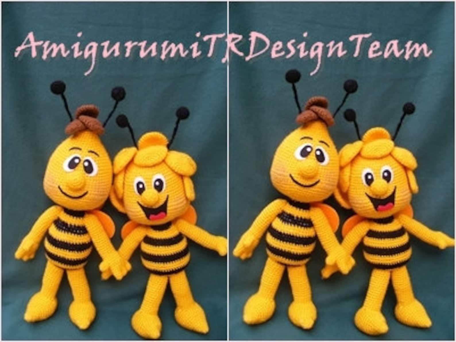 Maya the Bee and Willy-amigurumitrdesignteam - Etsy