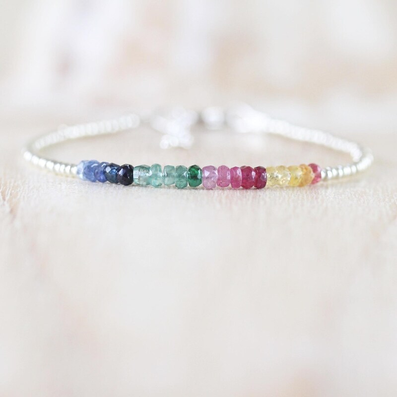 Multi Color Bracelet - Etsy