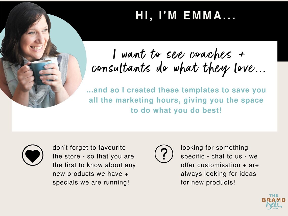 Client Welcome Pack Canva Template for Coaches Modern Pink, Blue Yellow ...