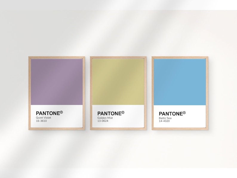 Minimalist Color of the Year 2026 Art Print (digital Download) - Etsy