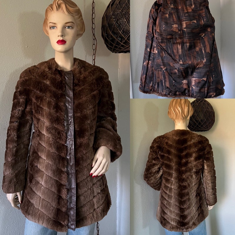 Vintage Fur Jacket - Etsy