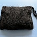 Gorgeous Antique Muff /purse 1920's Black Curly Wool - Etsy