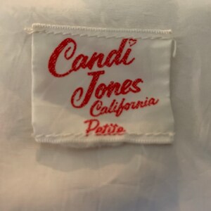 Late 1960's Vintage Dress Candy Jones of California, Sheer Navy Blue W ...