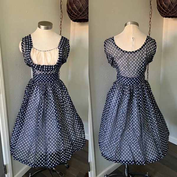 White Shear Dress - Etsy