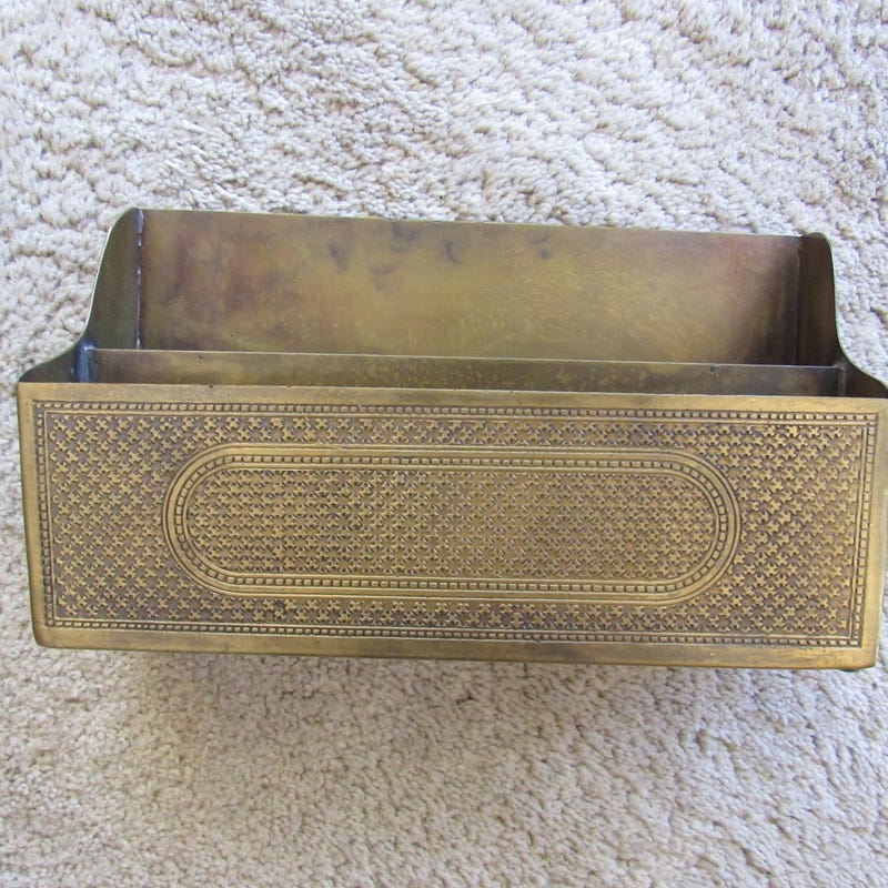 Brass Letter Holder - Etsy