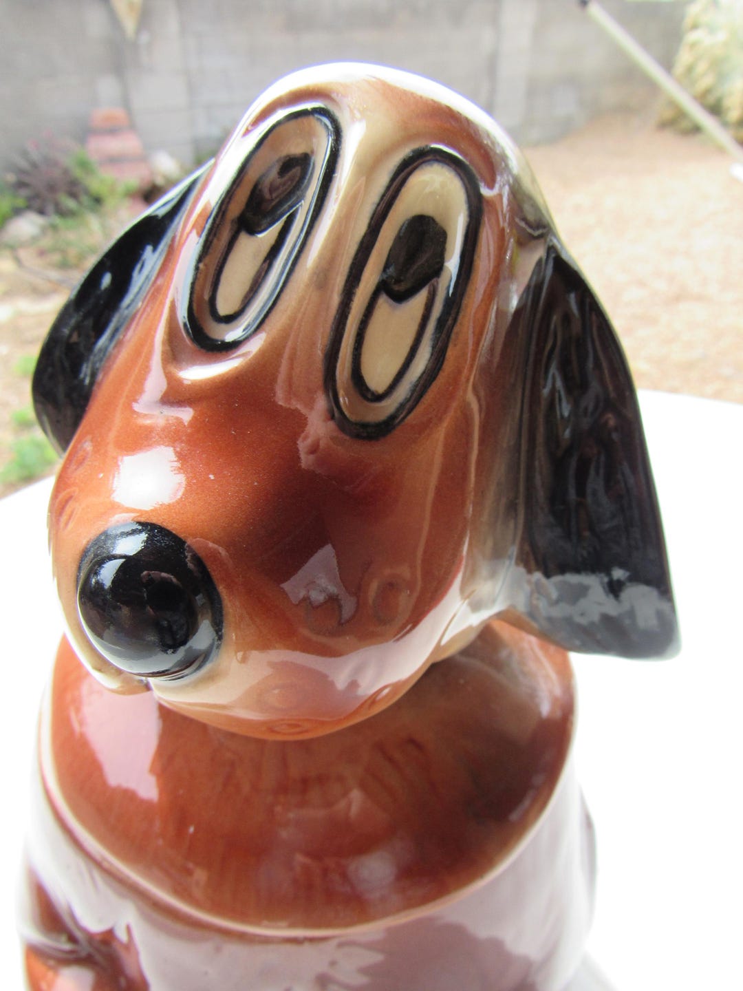 Vintage Mccoy Ceramic Dog Cookie Jar - Etsy