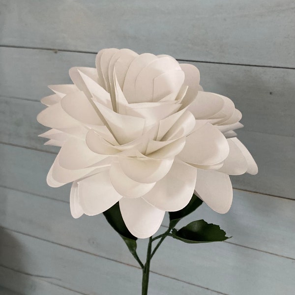 Green Paper Flowers - Etsy