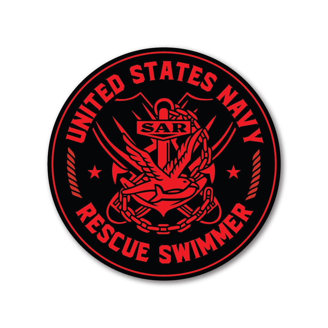 Naval Aviation Rescue Swimmer Sticker - Etsy