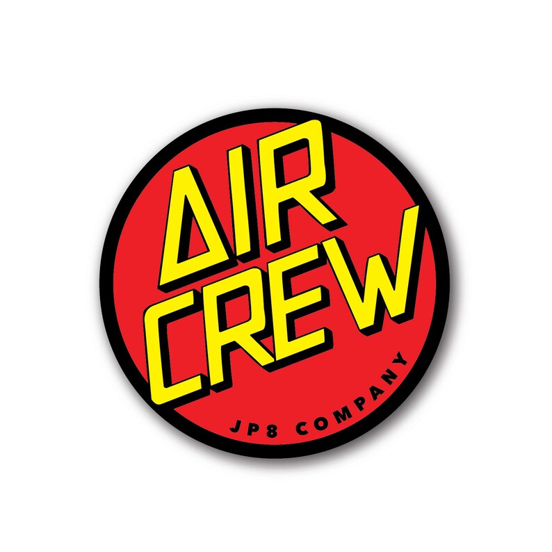 Air Crew Sticker - Etsy