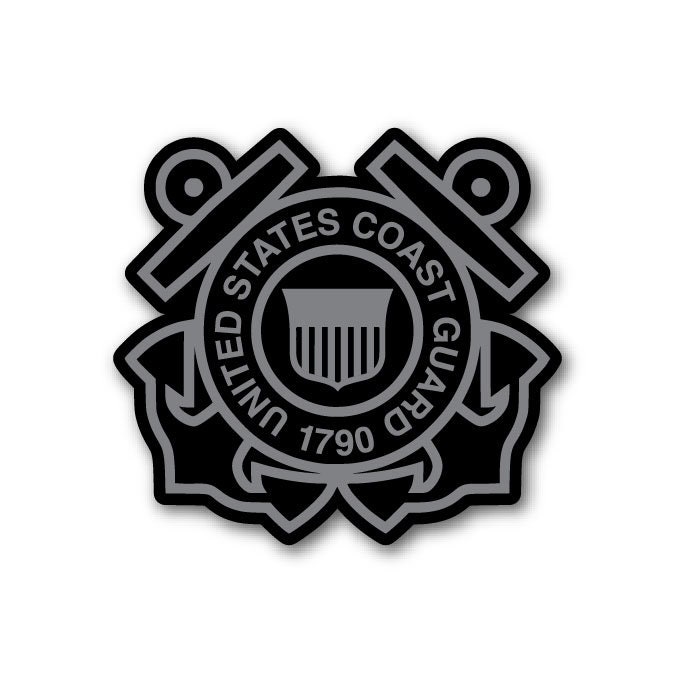 Coast Guard Window Decals