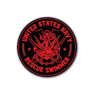 United States Navy Rescue Swimmer Sticker Pack - Etsy