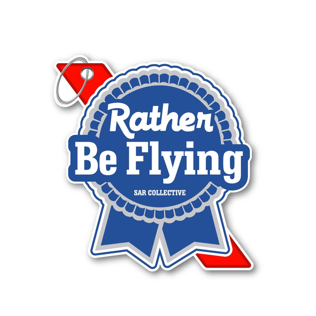 Rather Be Flying PBR Sticker - Etsy
