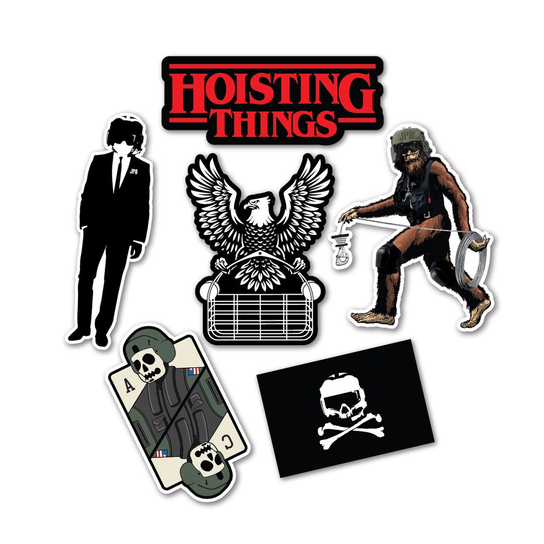 Hoist Operator Sticker Pack - Etsy