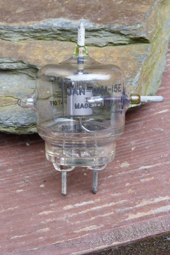 Vintage Eimac Jan-cim-15e Vaccum Glass Tube Funky Robot Shape | Etsy