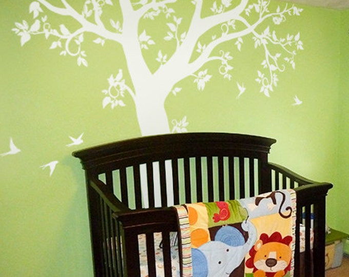 Removable Sticker Baby Nursery Tree Wall Decal Nursery Decor - Etsy