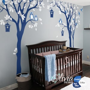 Removable Sticker Baby Nursery Tree Wall Decal Nursery Decor - Etsy Canada