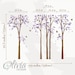 Set of Large Forest Tree Vinyl Wall Decals Stickers NT010 - Etsy