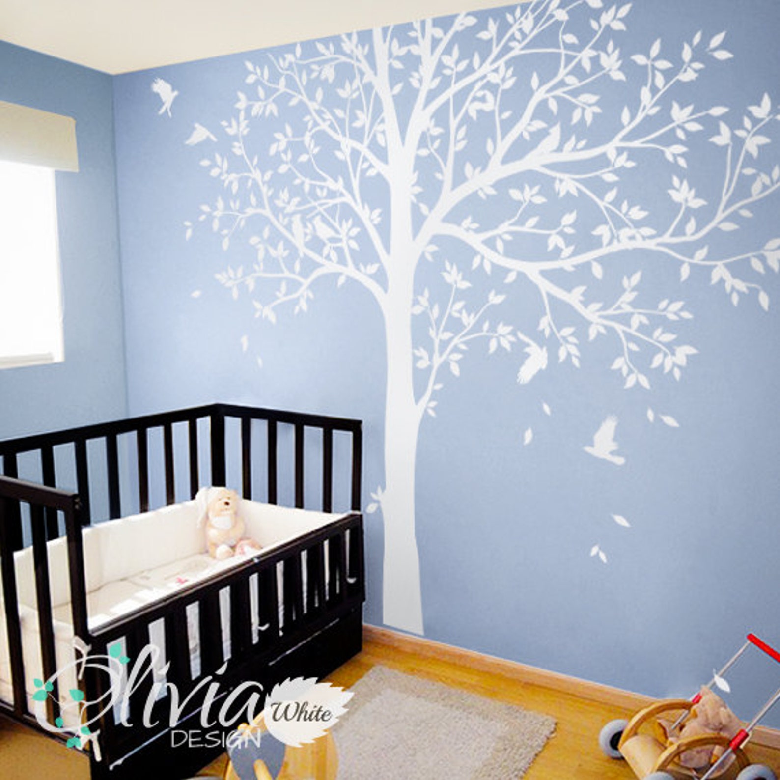 Large Tree Wall Decal Tree Wall Decals Wall Decor Wall Mural - Etsy