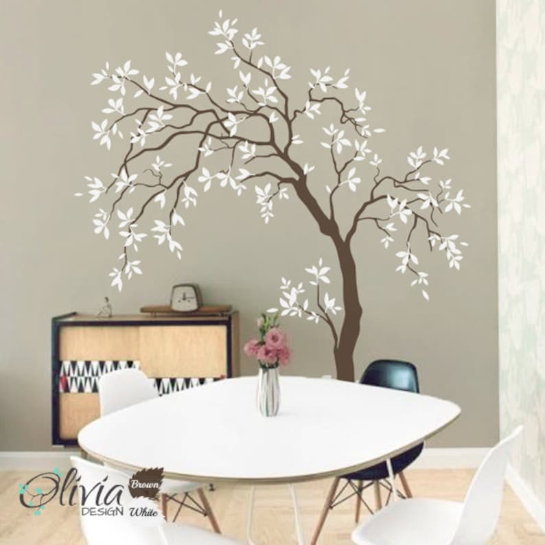 Large Tree Vinyl Wall Mural Sticker Decal NT022 - Etsy