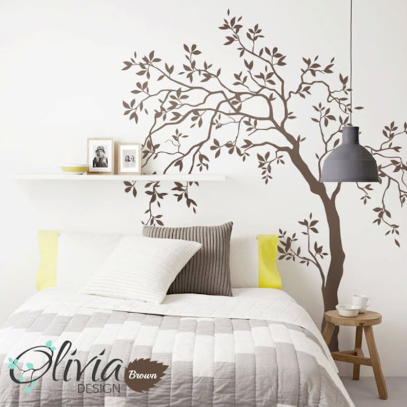 Large Tree Vinyl Wall Mural Sticker Decal NT022 - Etsy