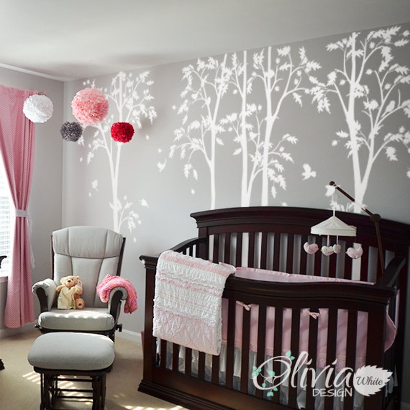 White Tree Decals - Etsy