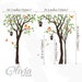 Removable Sticker Baby Nursery Tree Wall Decal Nursery Decor Large Tree ...