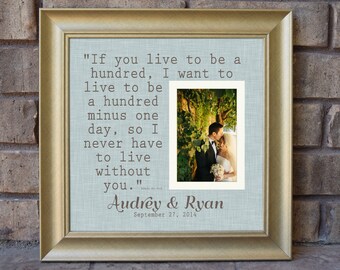 Wedding Gift Frame Personalized Wedding Gift Framed - Etsy