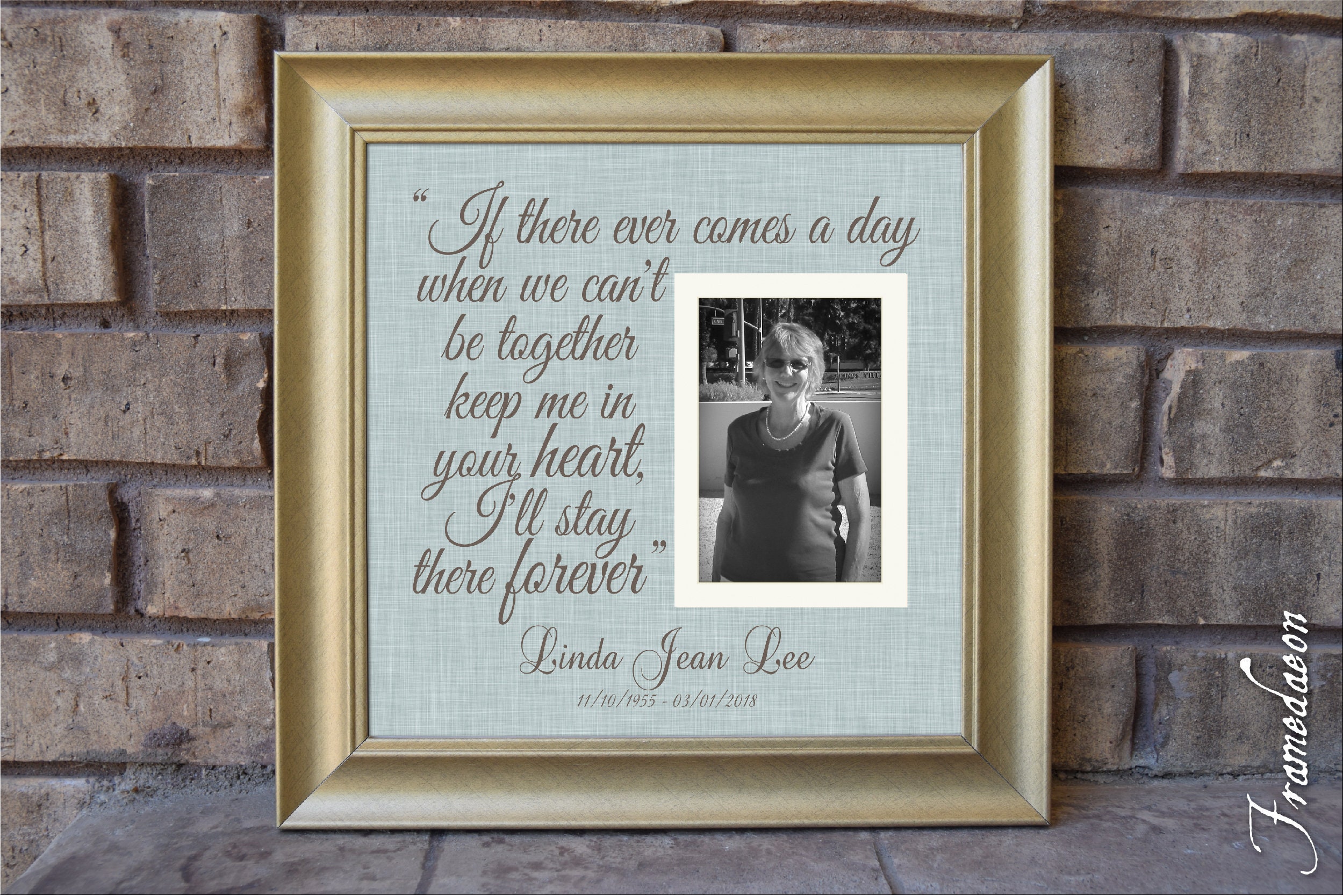 Sympathy Gift in Memory of Funeral Gift Memorial Gift Personalized ...