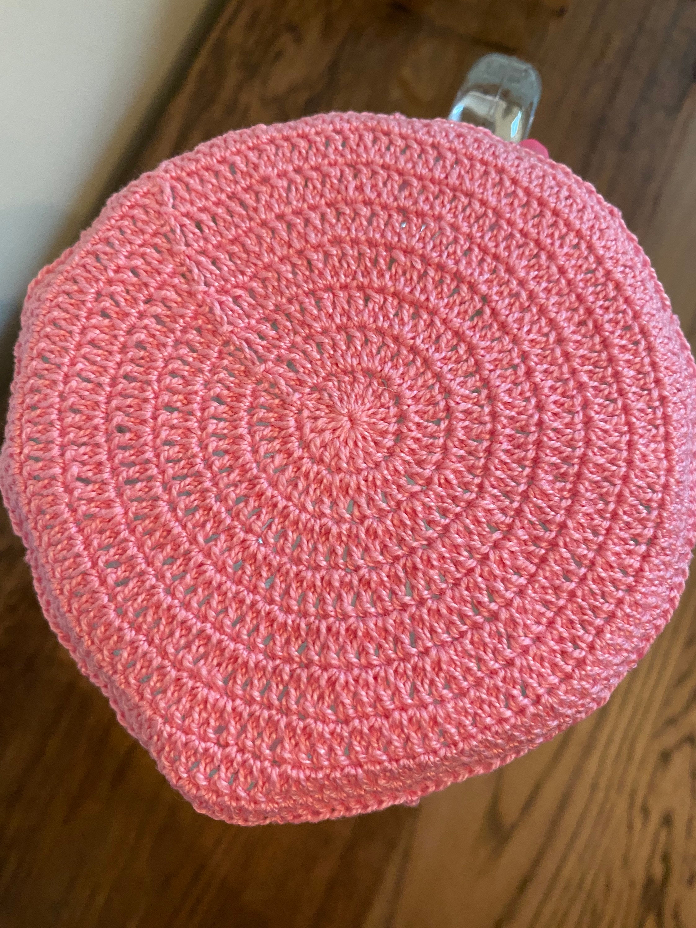 Vintage Inspired Crochet Beaded Jug Cover Colour Pale Rose - Etsy UK