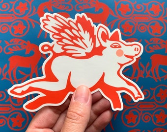 Flying Pig - Etsy