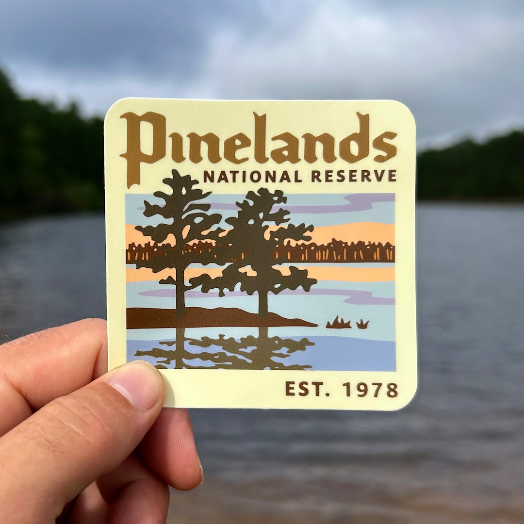 Pinelands National Reserve of New Jersey Bumper Sticker / Pinelands ...