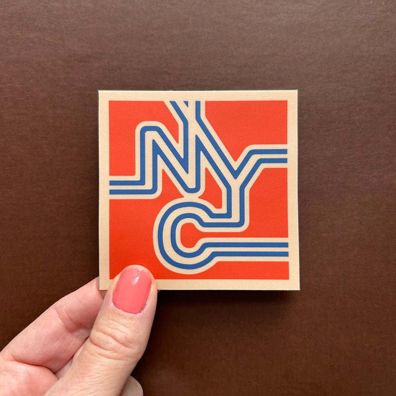 Subway Stickers Nyc Vinyl - Etsy