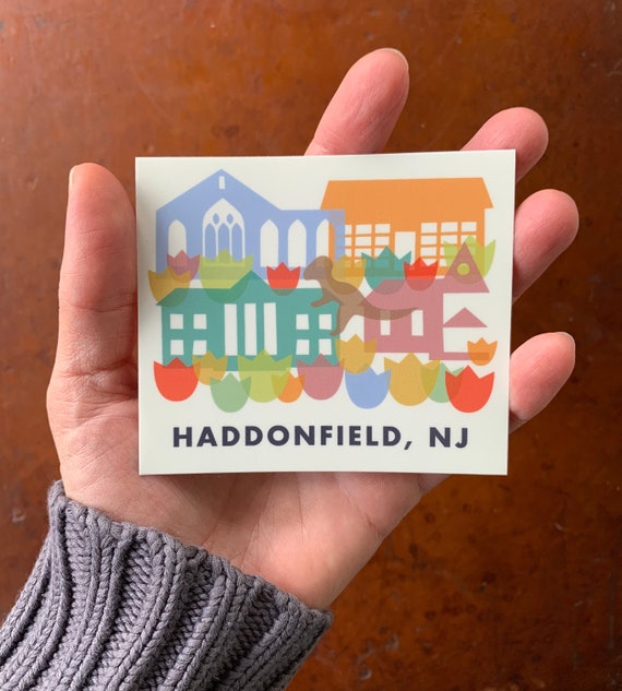 Haddonfield New Jersey Bumper Sticker | Etsy