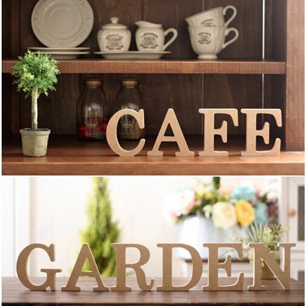 Wooden Wall Letters - Etsy