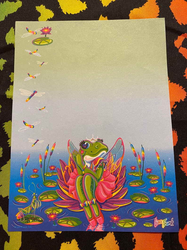 Lisa Frank Stationery Sheets - Etsy