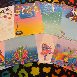 Lisa Frank Stationery Sheets - Etsy