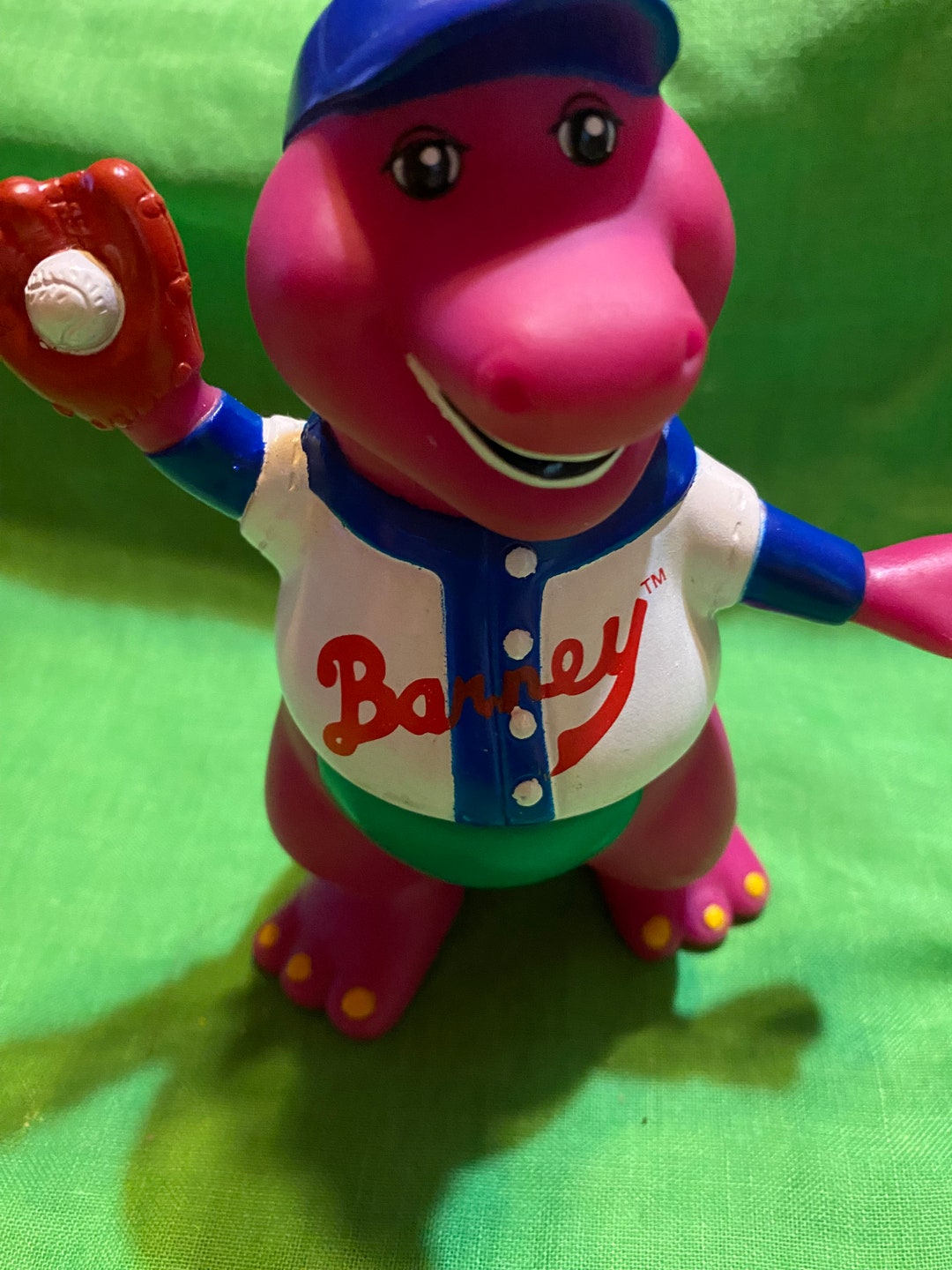Barney and Friends Barney Baseball Shirt Figure - Etsy