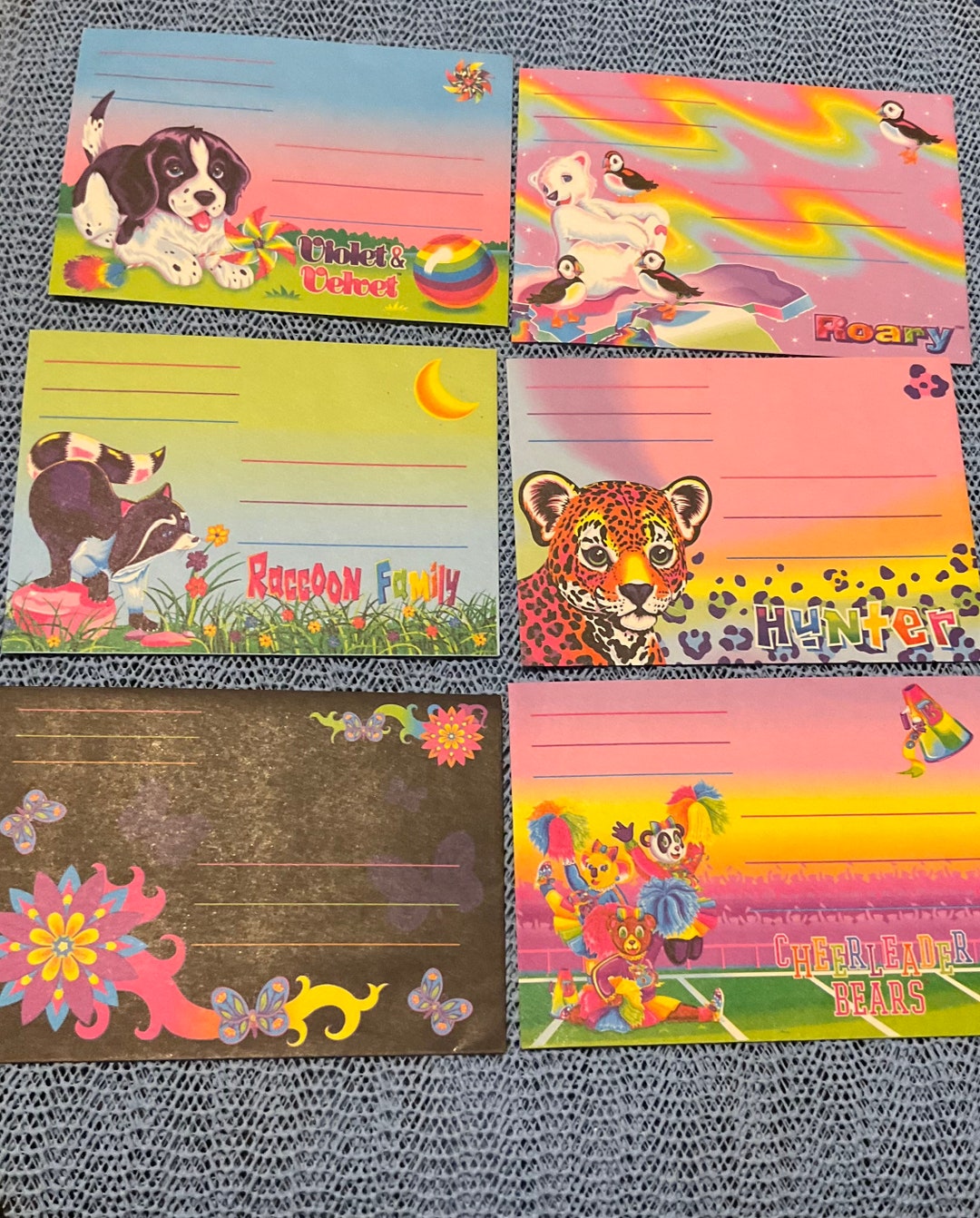 Vintage Lisa Frank Mini Paper Envelopes - Etsy
