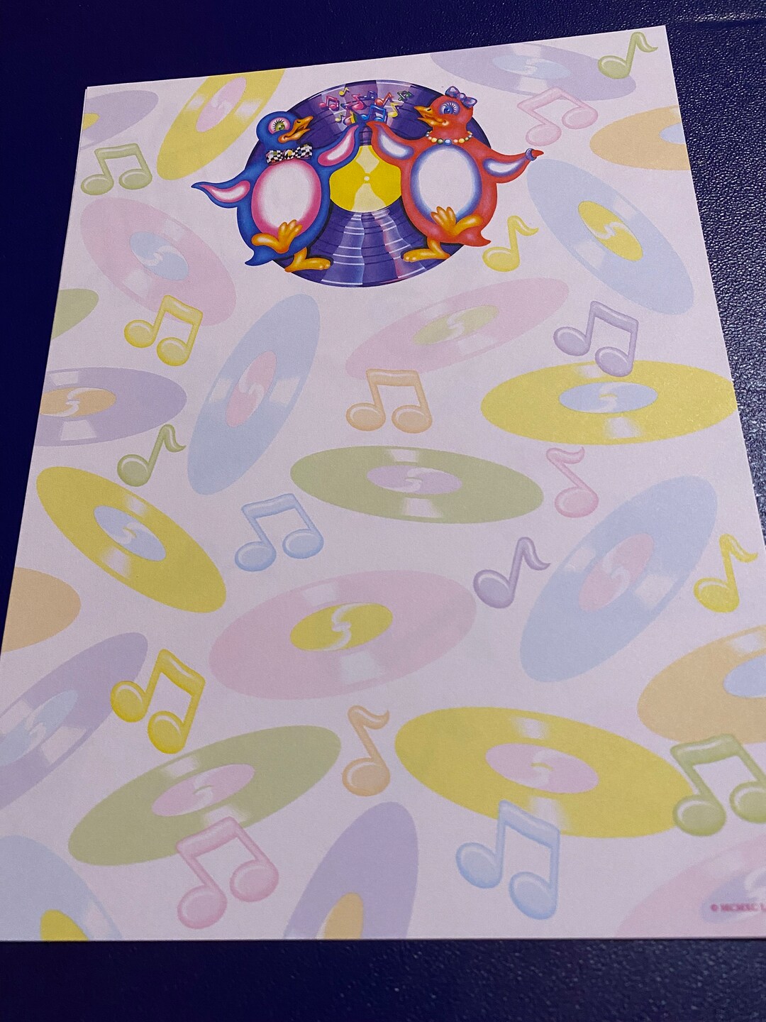 Lisa Frank Stationery Writing Sheet - Etsy