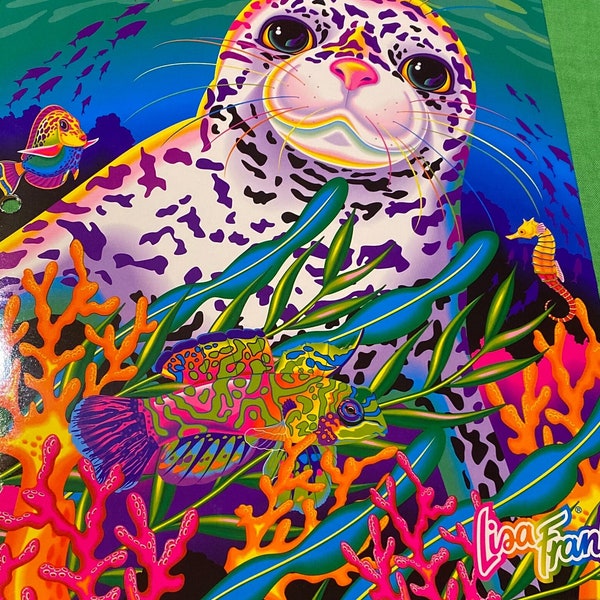 Lisa Frank Binder - Etsy