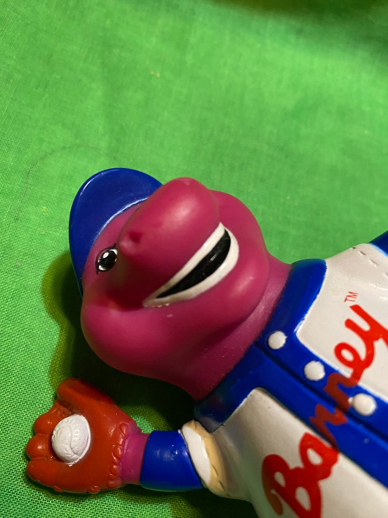 Barney and Friends Barney Baseball Shirt Figure - Etsy